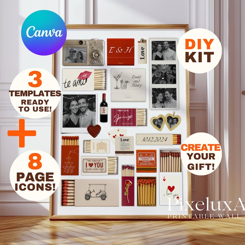 Matchbox Canva Templates - Etsy