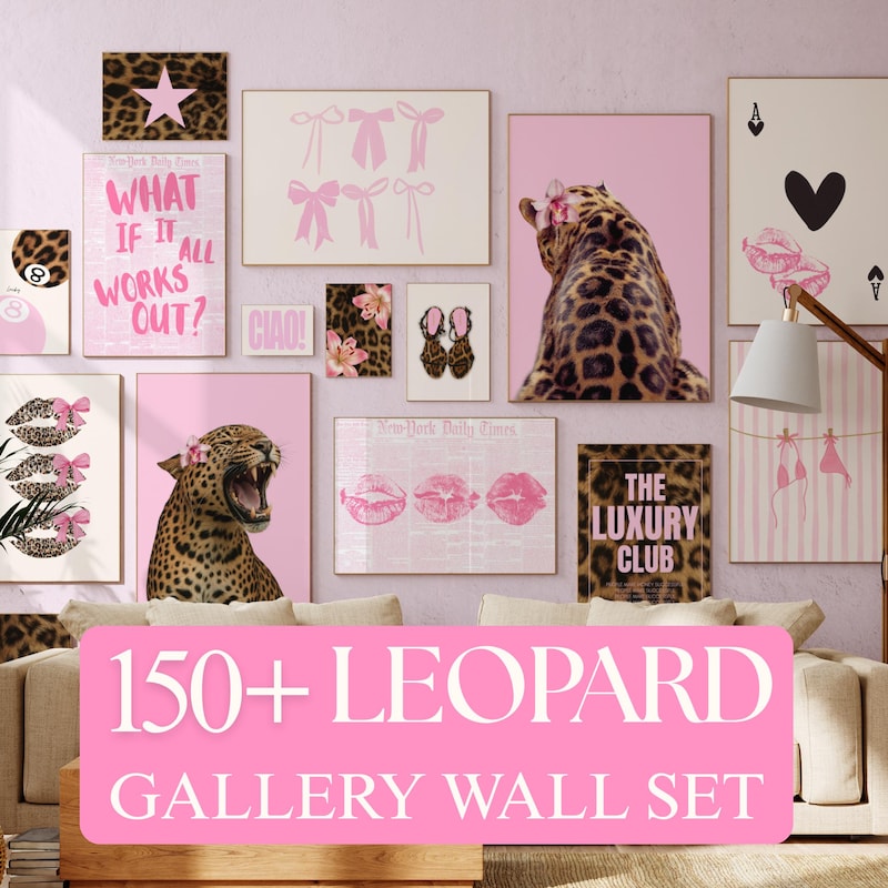 Leopard Wall Pictures - Etsy