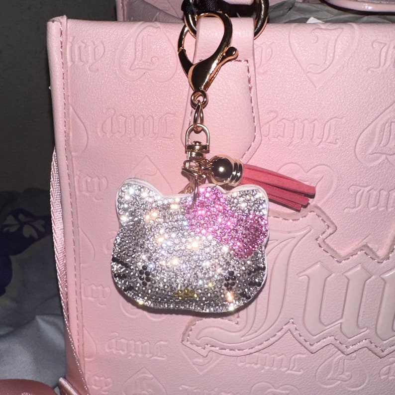 Hello Kitty Charm, Hello Kitty Keychain, Hello Kitty Bag Accessories ...