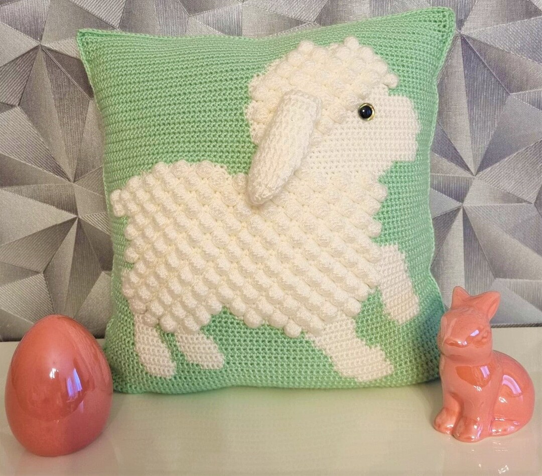 Oster Kissen Schaf - Etsy.de