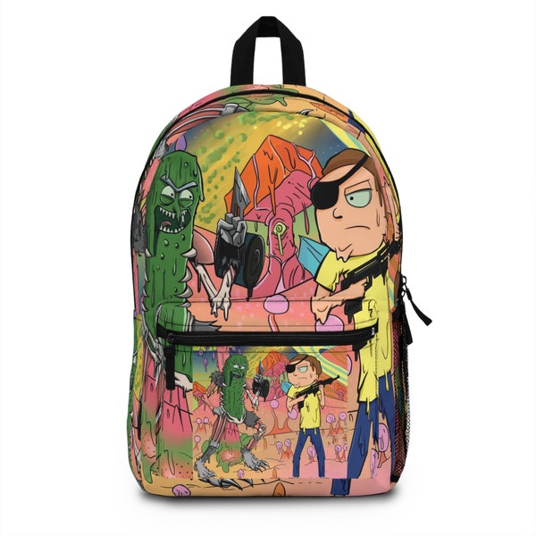 Rick and Morty Backpacks - Etsy