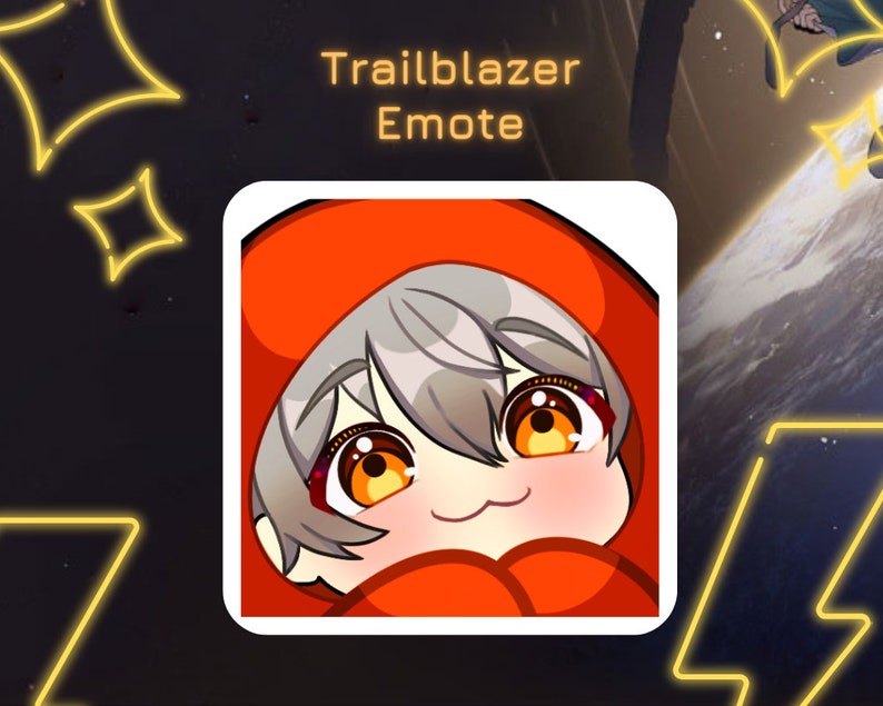 Honkai Star Rail Trailblazer Blanket Emote Twitch, Emote Streamer ...
