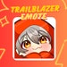 Honkai Star Rail Trailblazer Blanket Hand-drawn Cute Emote Twitch ...