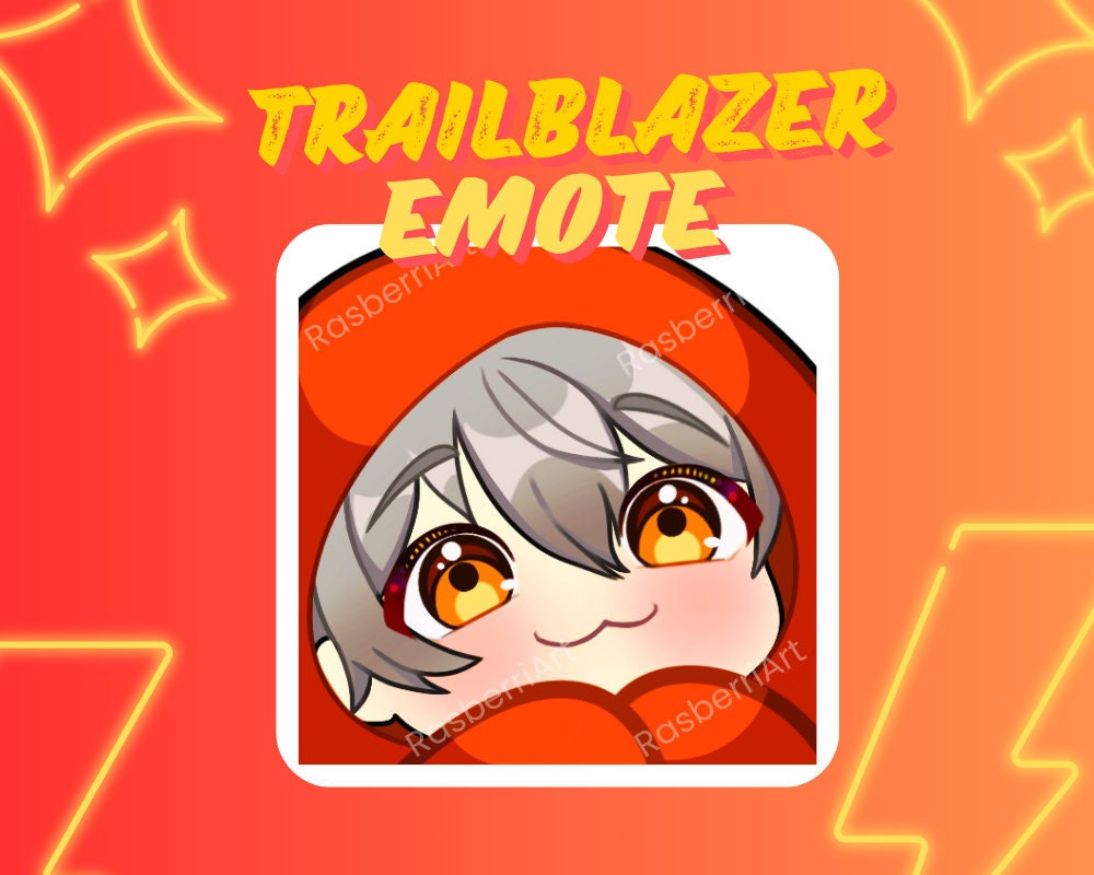 Honkai Star Rail Trailblazer Blanket Hand-drawn Cute Emote Twitch ...