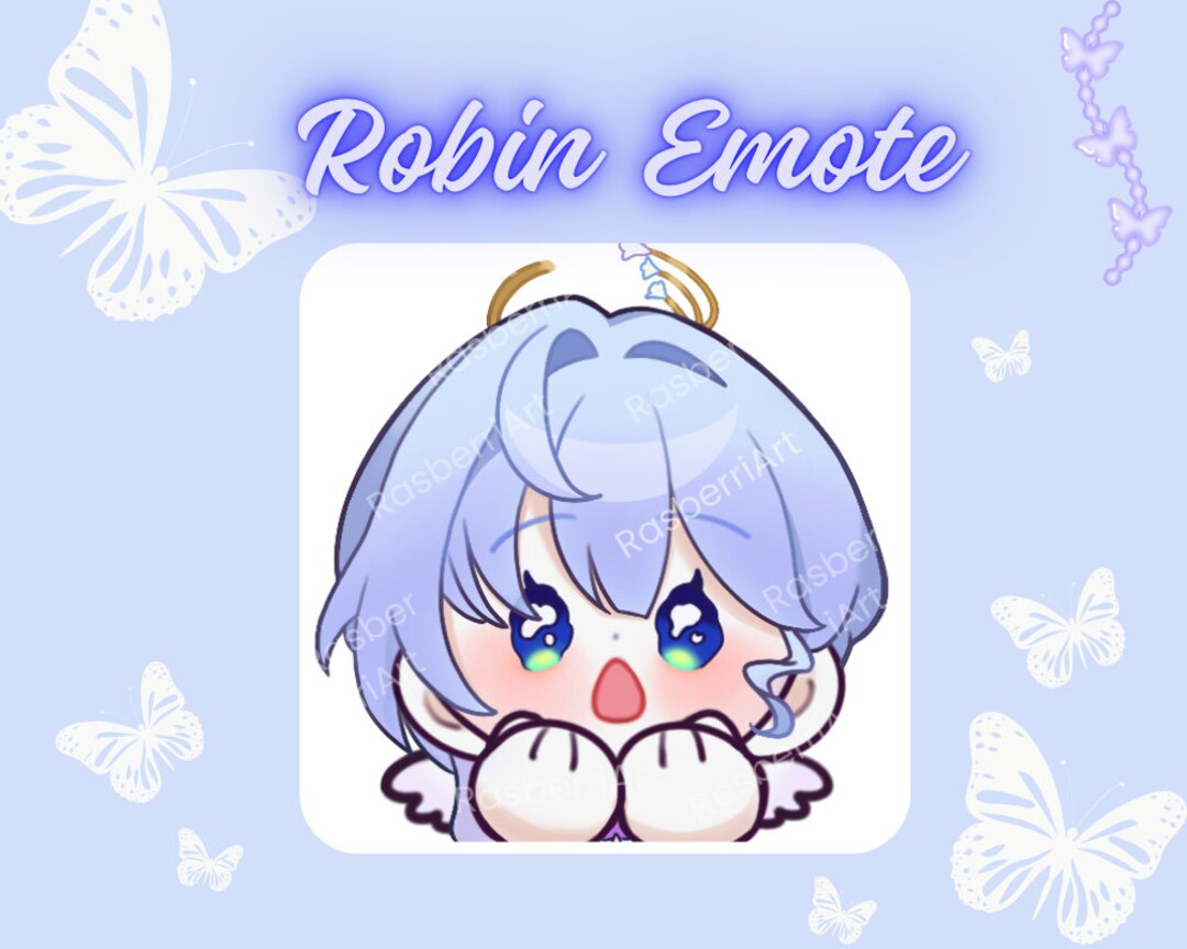 Honkai Star Rail Robin Cute Hand-drawn Cute Emote Twitch, Emote ...