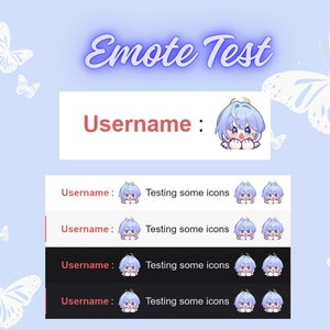 Honkai Star Rail Robin Cute Hand-drawn Cute Emote Twitch, Emote ...