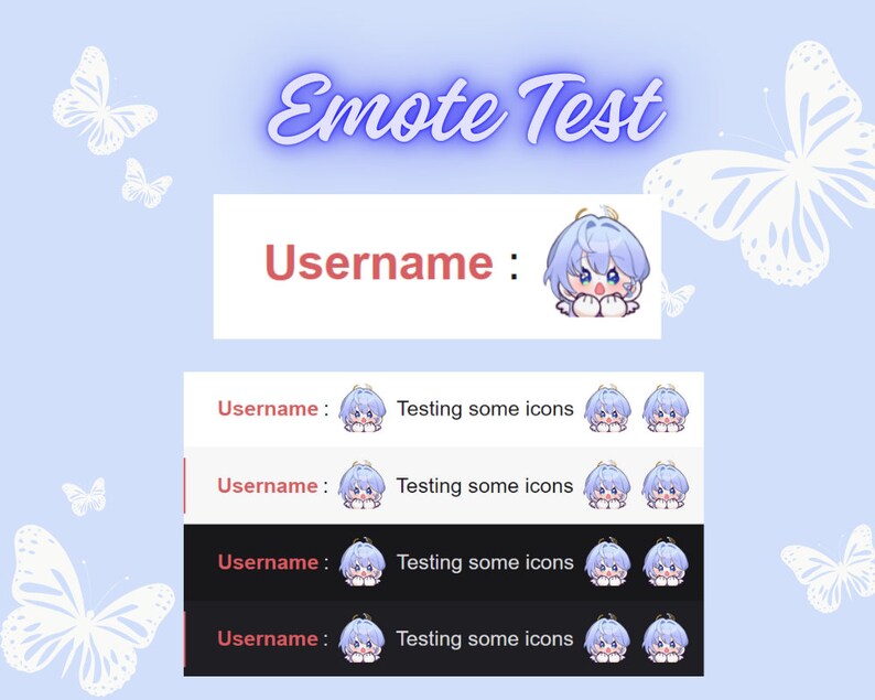 Honkai Star Rail Robin Cute Hand-drawn Cute Emote Twitch, Emote ...