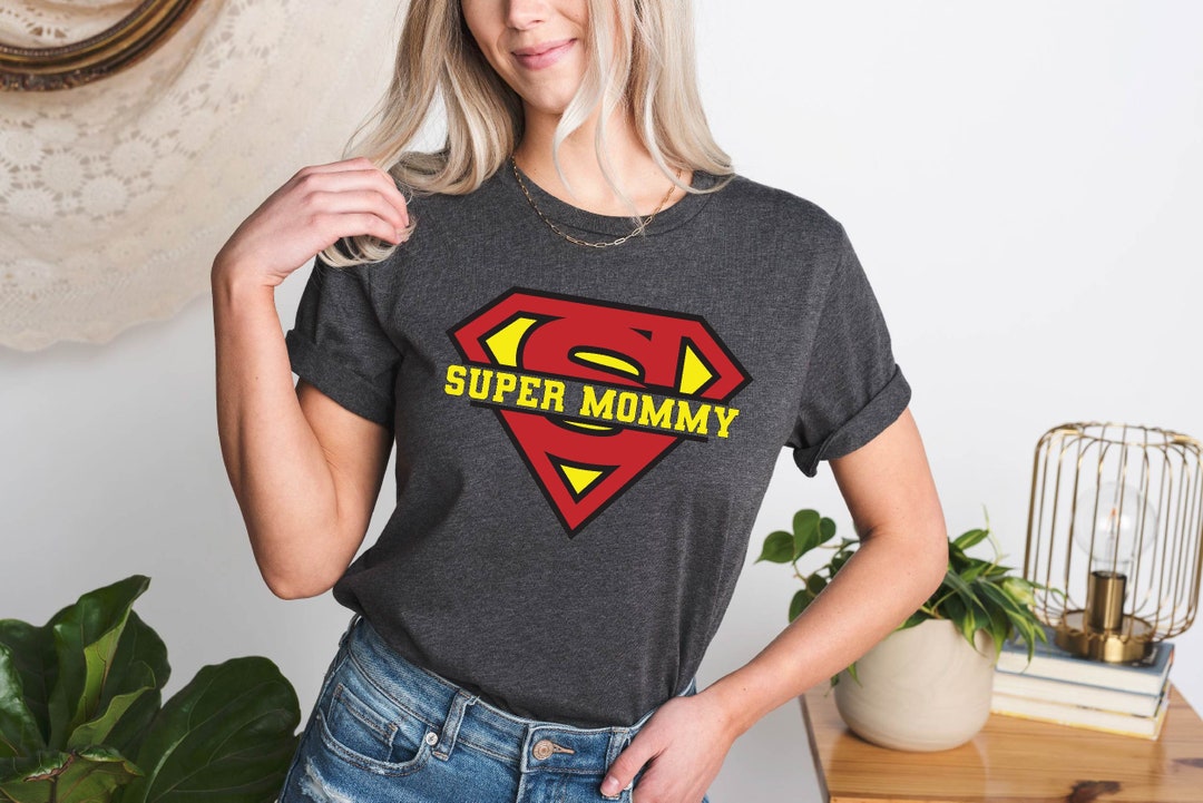 Personalization Super Mom Shirt, Family Matching Shirt, Super Hero ...