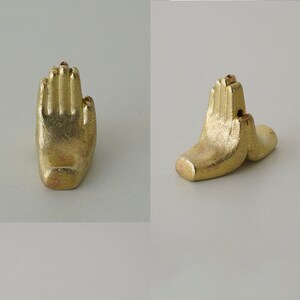 Namaste Brass Incense Holder by COPPERAURA - Etsy