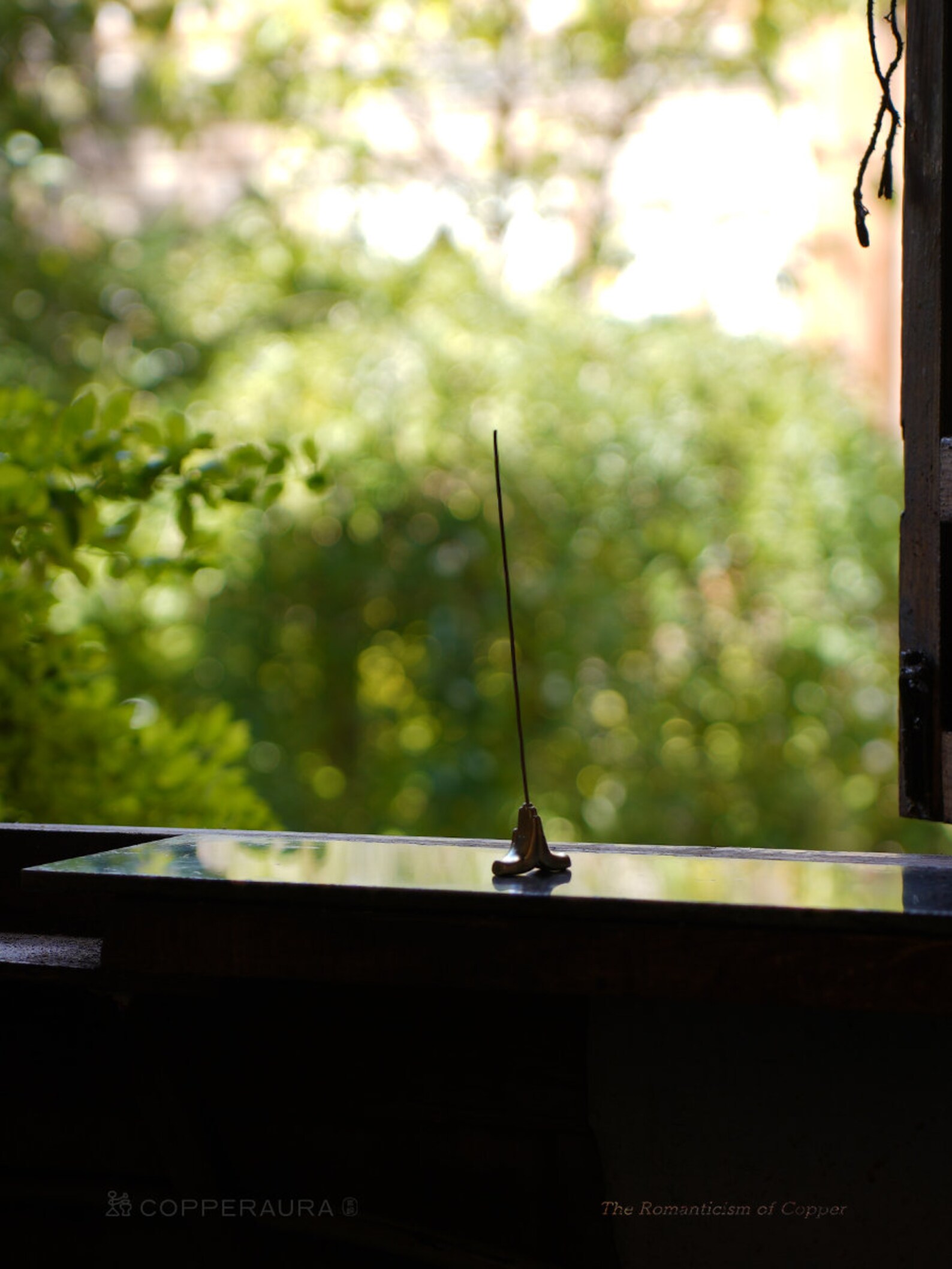 Namaste Brass Incense Holder by COPPERAURA - Etsy