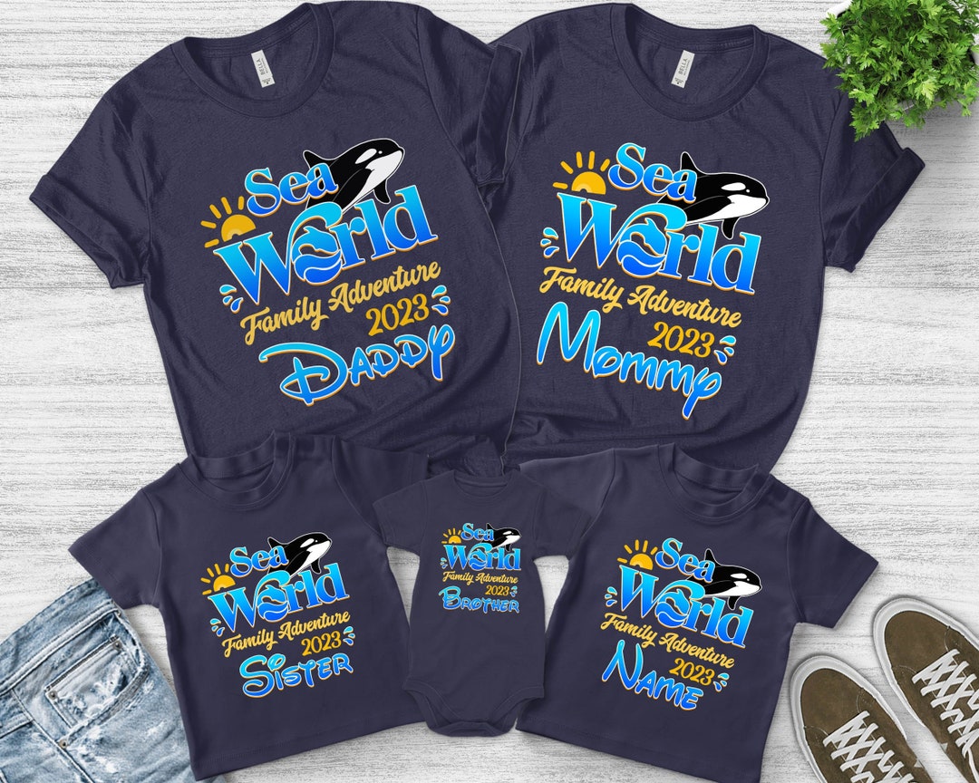 Seaworld Shirts, Sea World Family Shirt, Sea World, Seaworld Group ...