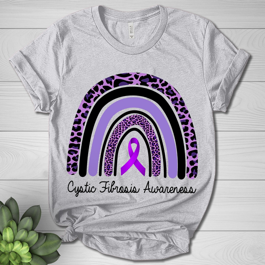 Cystic Fibrosis Awareness Shirt, Family Support Shirts, Cystic Fibrosis ...