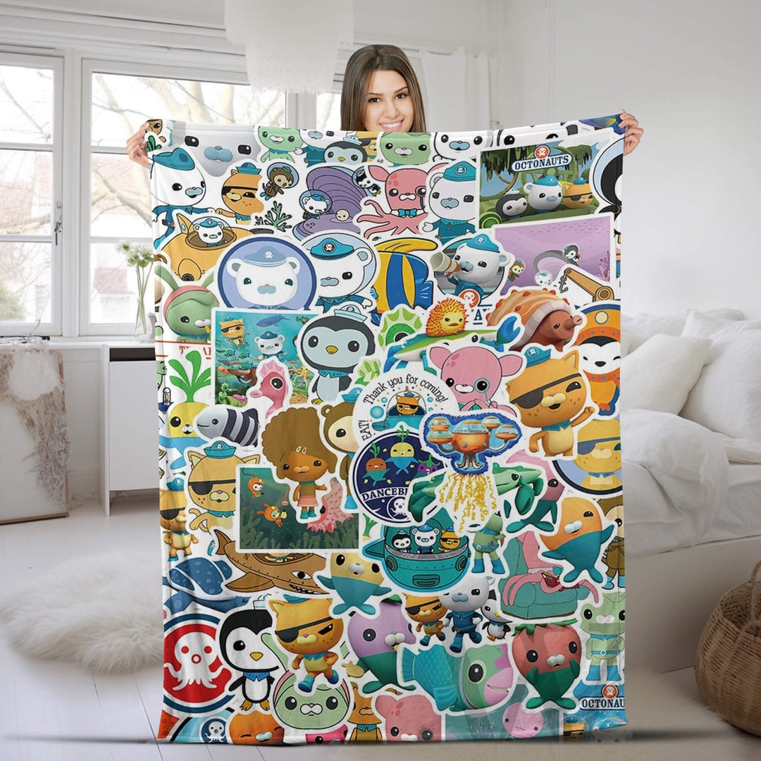 The Octonauts Blanket, the Octonauts Velvet Blanket, Cartoon Characters ...