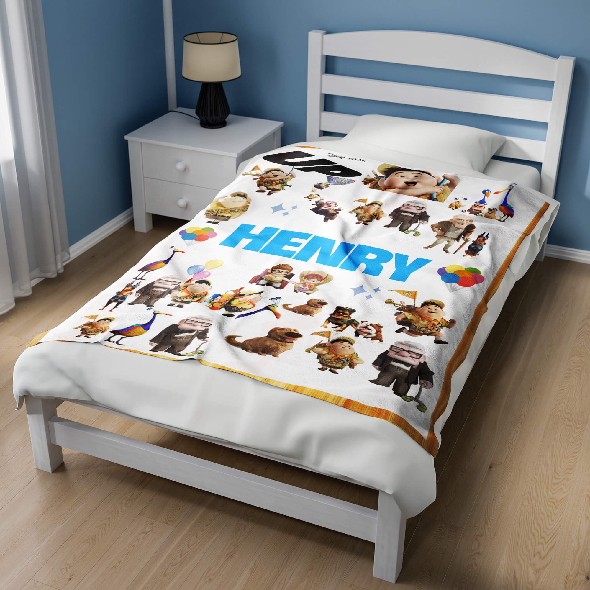 Personalized Disney Pixar Up Blanket, Adventure Is Out There Fleece ...
