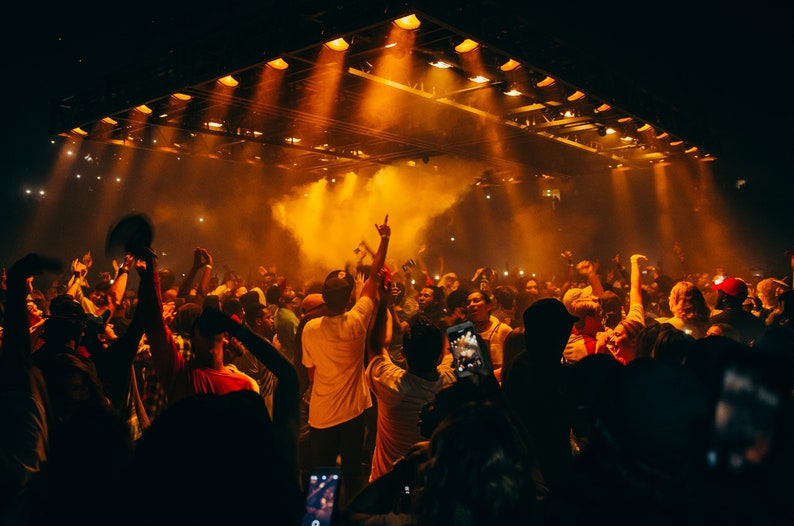 In the Crowd Print - Kanye West Poster - Kanye West Gift Idea ...