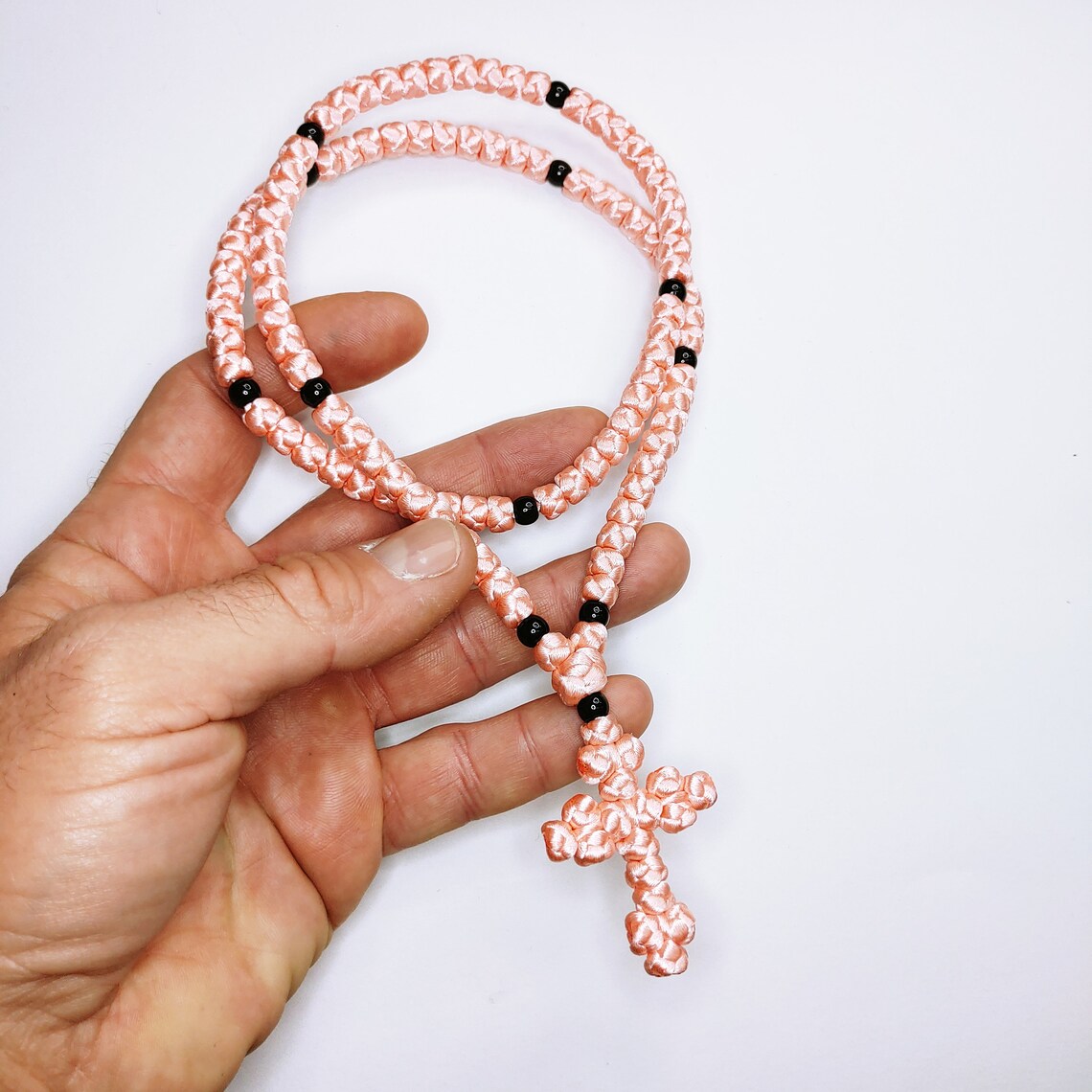 100 Knots Christian Handmade Prayer Rope Komboskini, Rosary Chyotki - Etsy