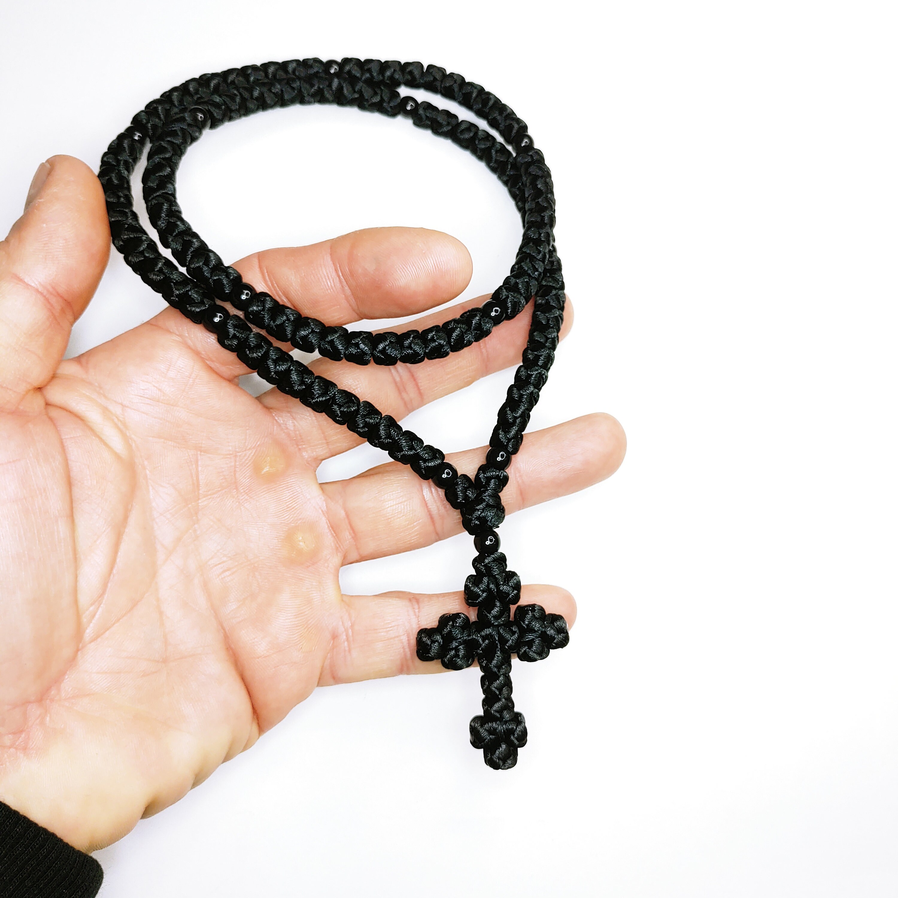 100 Knots Christian Handmade Prayer Rope Komboskini Rosary - Etsy