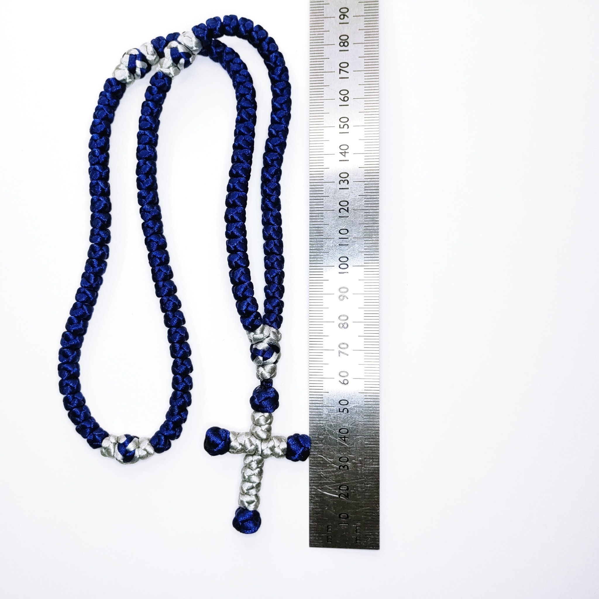 100 Knots Christian Handmade Prayer Rope Komboskini Rosary - Etsy