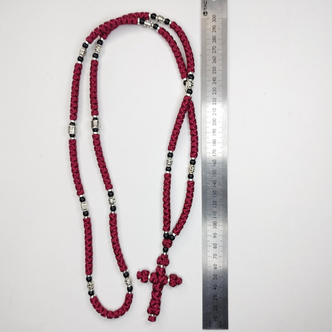 150 Knots Christian Handmade Prayer Rope Komboskini With Metal and ...