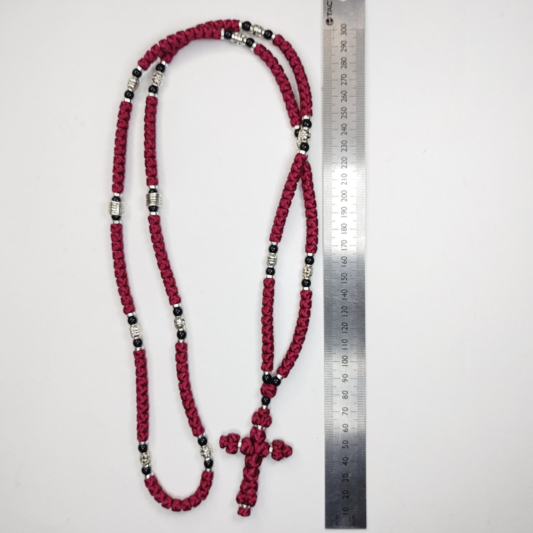 150 Knots Christian Handmade Prayer Rope Komboskini With Metal and ...