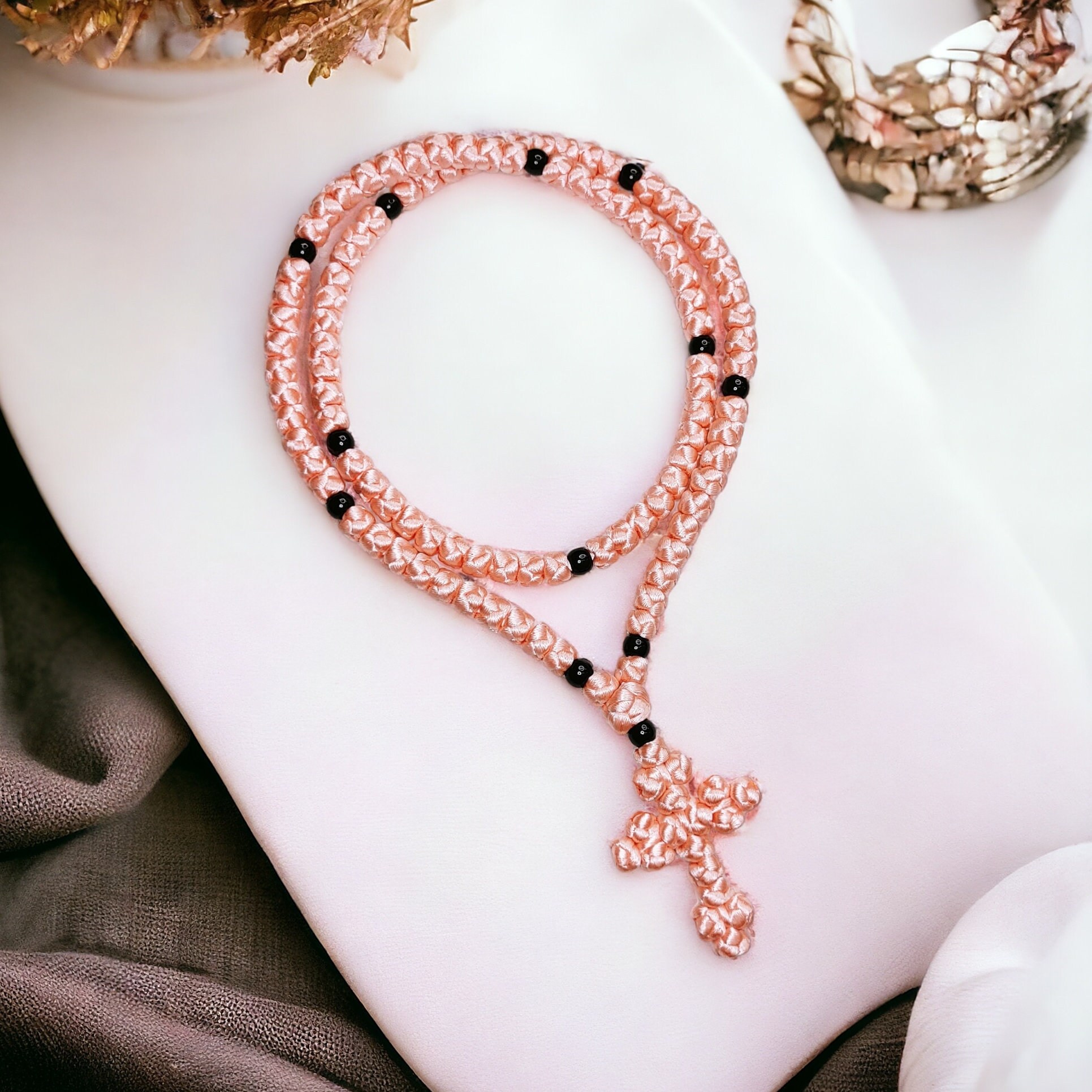 100 Knots Christian Handmade Prayer Rope Komboskini Rosary - Etsy