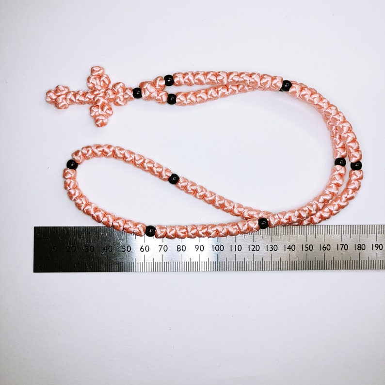 100 Knots Christian Handmade Prayer Rope Komboskini Rosary - Etsy