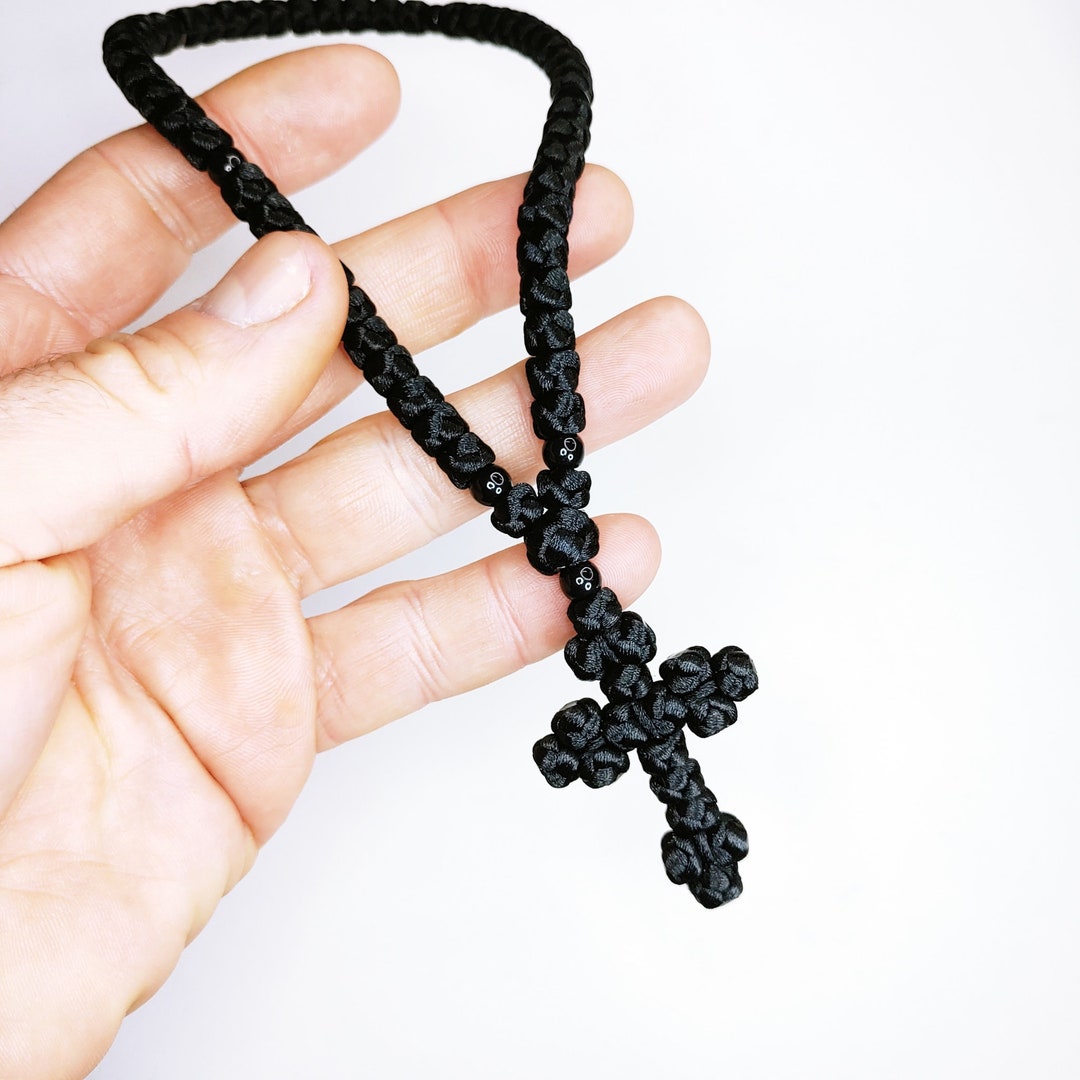 50 Knots Christian Handmade Prayer Rope Komboskini Greek Rosary - Etsy