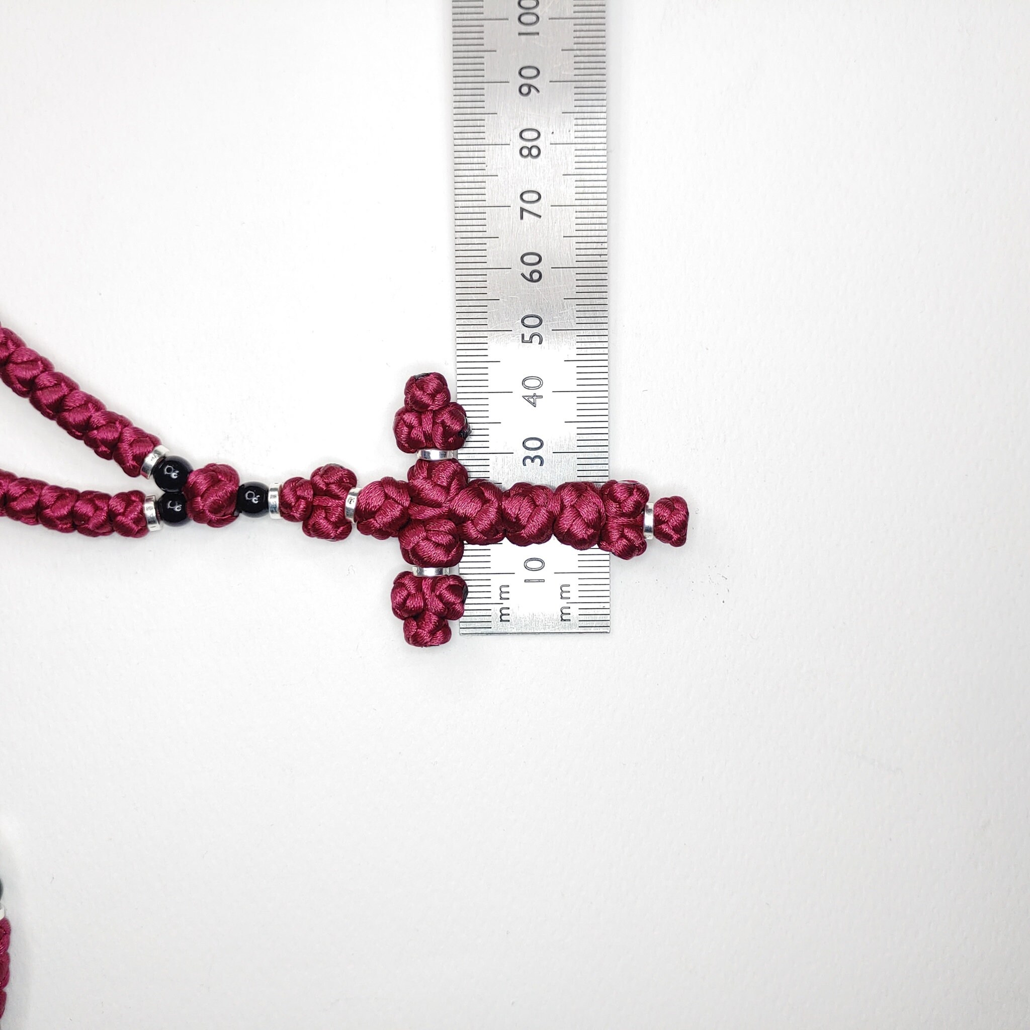 150 Knots Christian Handmade Prayer Rope Komboskini With Metal and ...