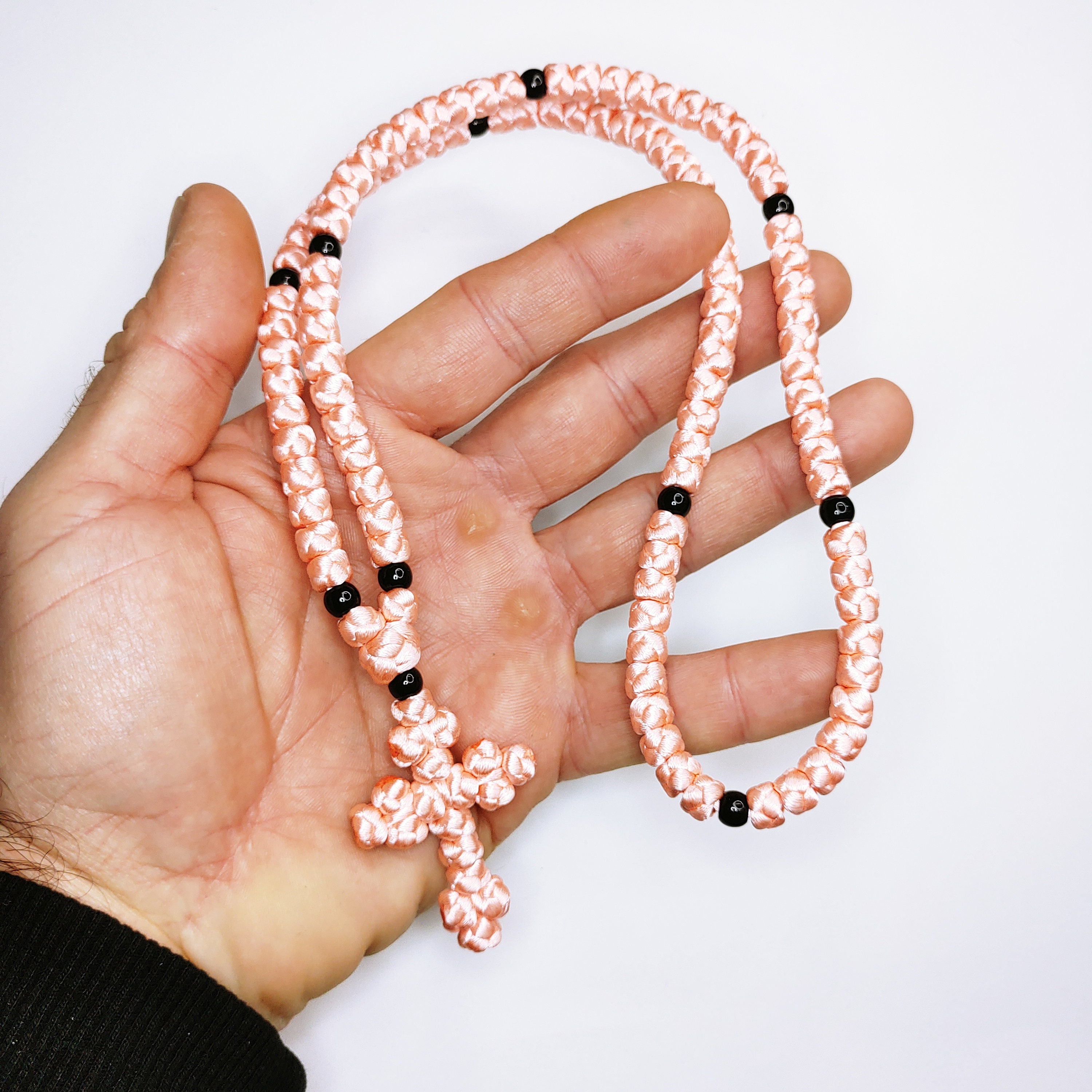 100 Knots Christian Handmade Prayer Rope Komboskini Rosary - Etsy