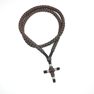 100 Knots Christian Handmade Necklace Prayer Rope Komboskini With ...