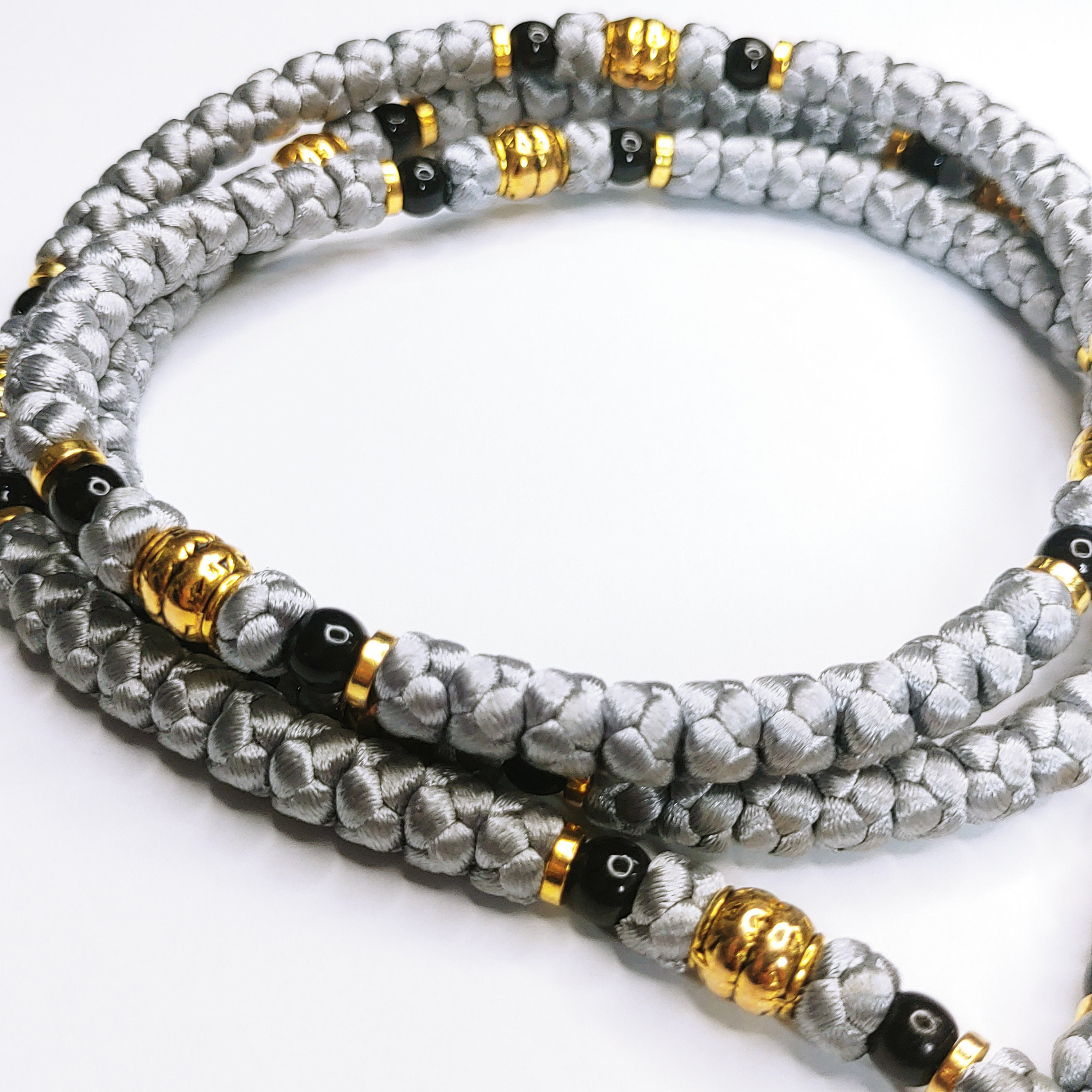 100 Knots Christian Handmade Prayer Rope Komboskini With Metal - Etsy