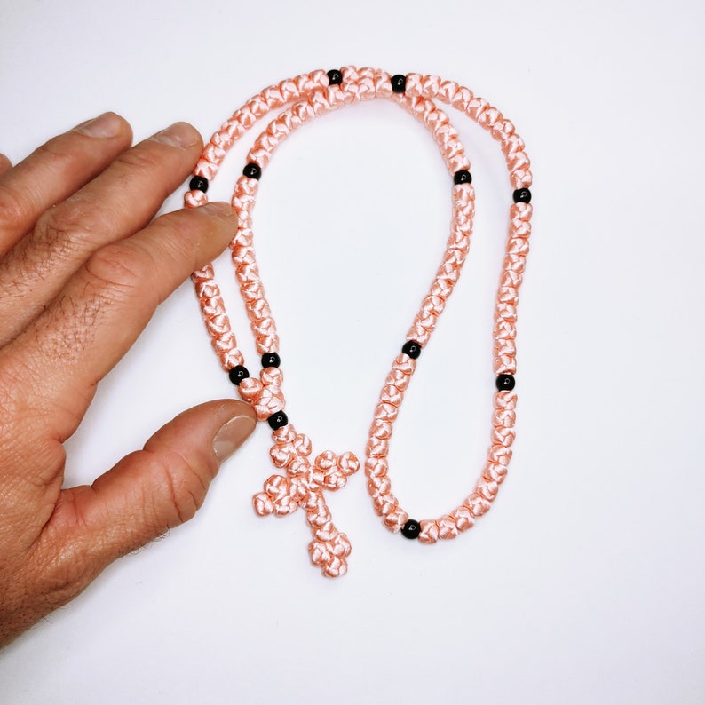 100 Knots Christian Handmade Prayer Rope Komboskini Rosary - Etsy