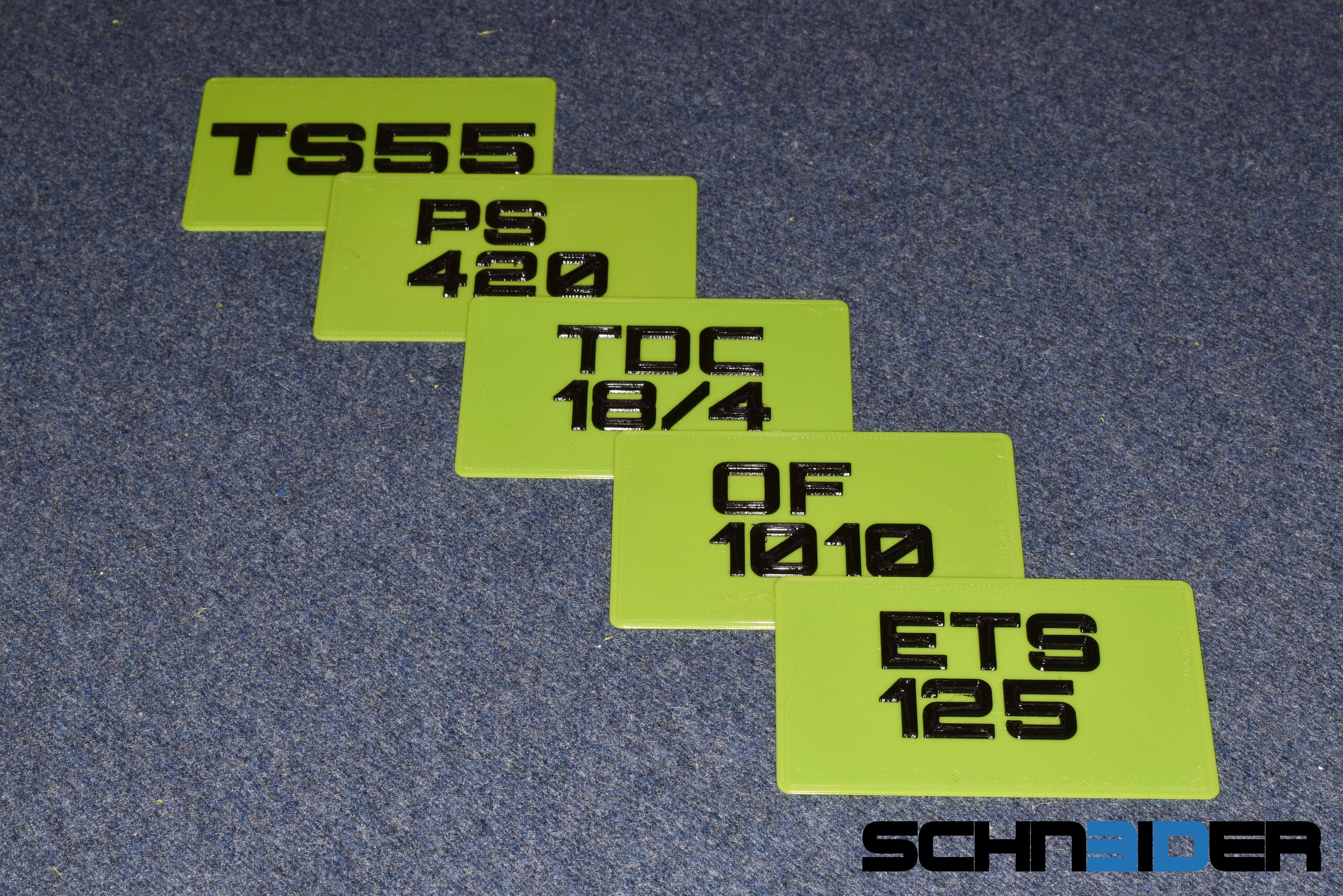 Steckkarte zur Beschriftung für Festool Systainer / Plug-In Label ...