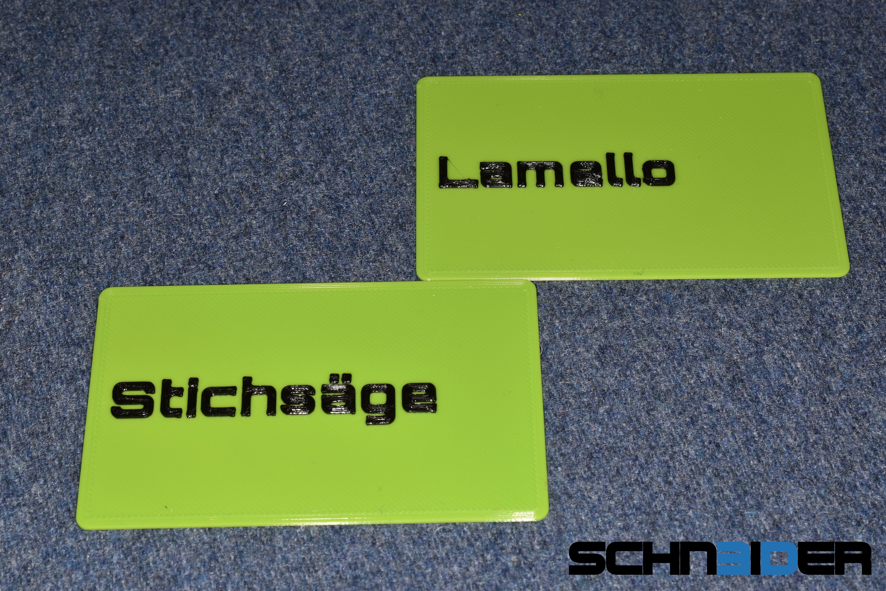 Steckkarte zur Beschriftung für Festool Systainer / Plug-In Label ...