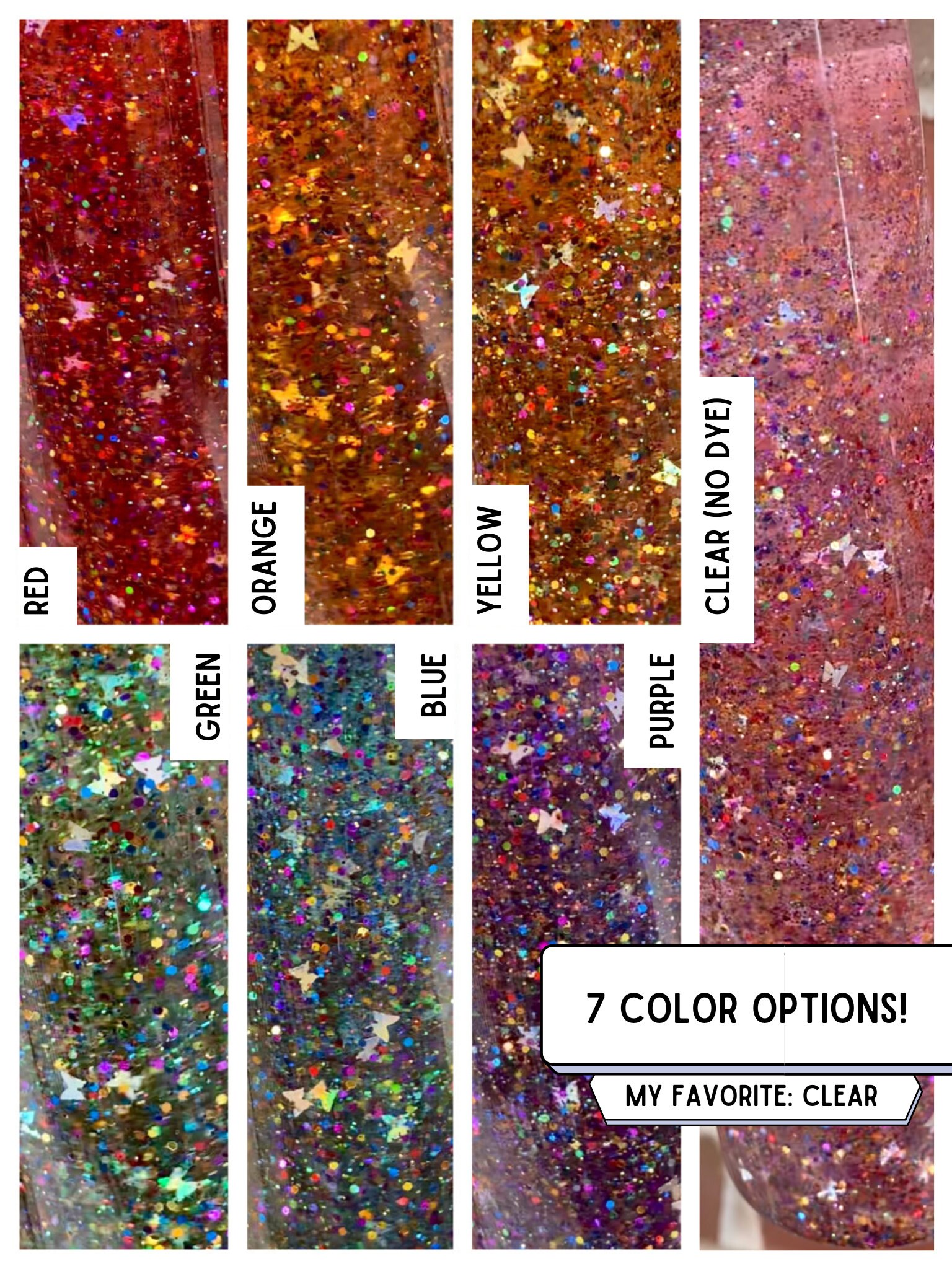 LGBTQ Flag Inspired Glitter Sensory Bottle_pride - Etsy