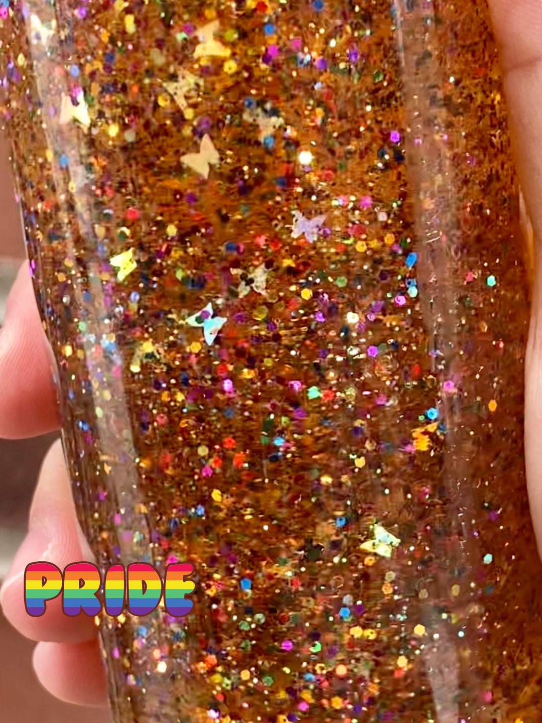 LGBTQ Flag Inspired Glitter Sensory Bottle_pride - Etsy