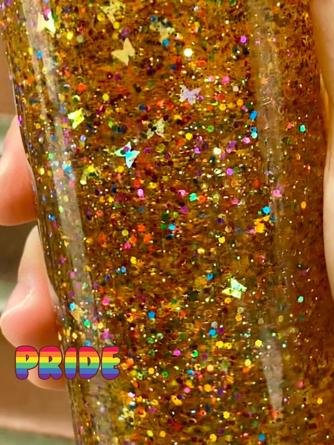 LGBTQ Flag Inspired Glitter Sensory Bottle_pride - Etsy