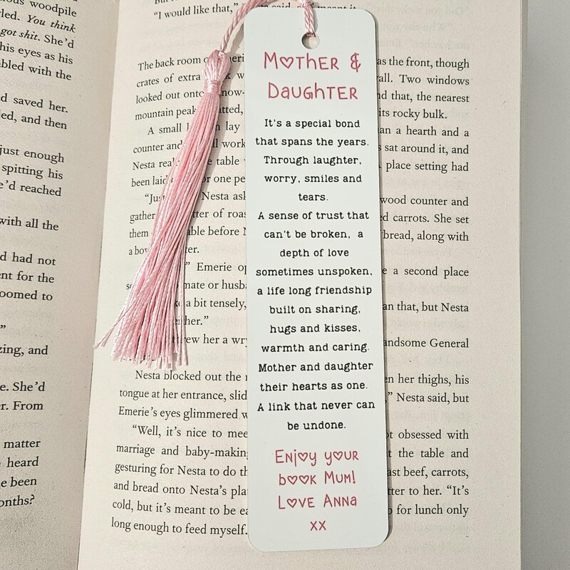 Personalized Bookmark - Etsy