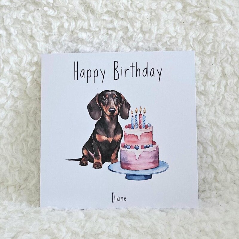 Dachshund Birthday - Etsy
