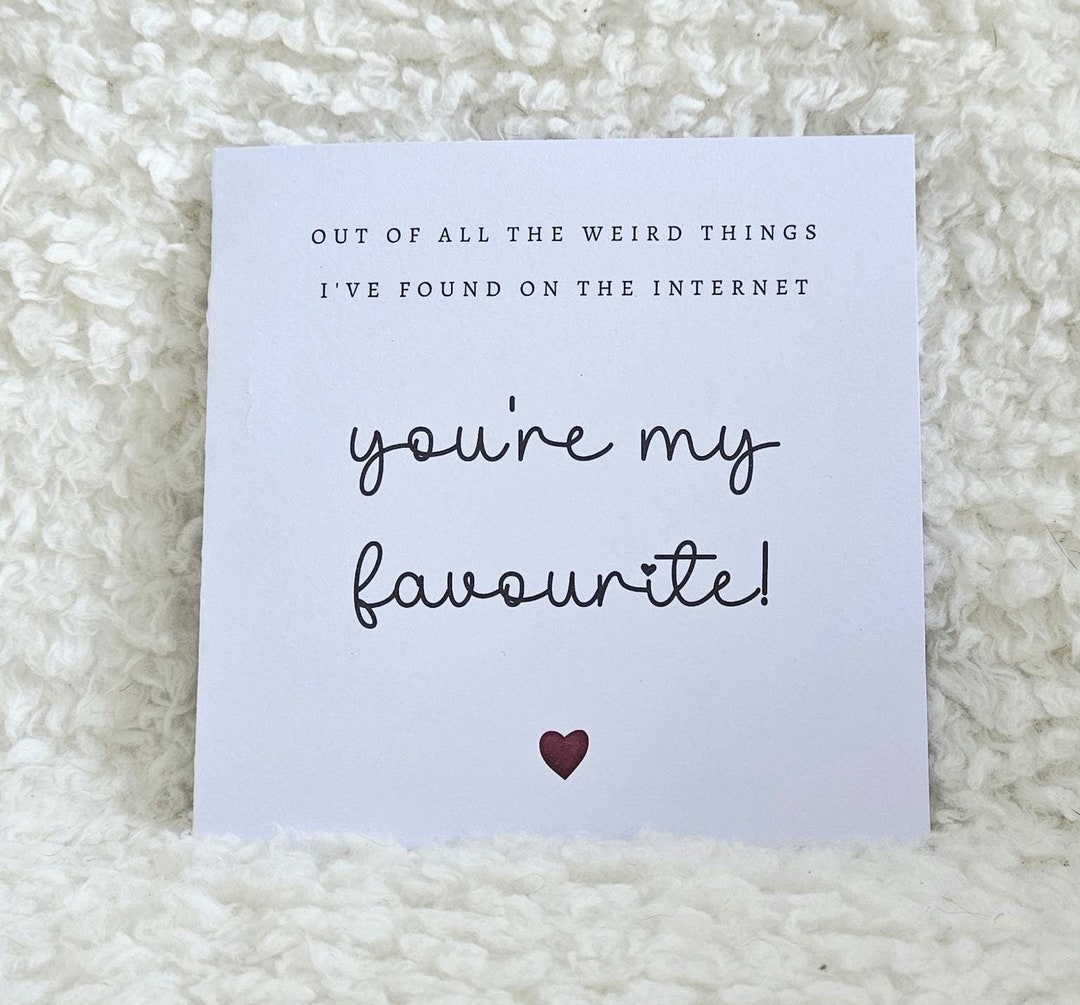 Funny Birthday Card for Boyfriend, for Girlfriend, Boyfriend Birthday ...