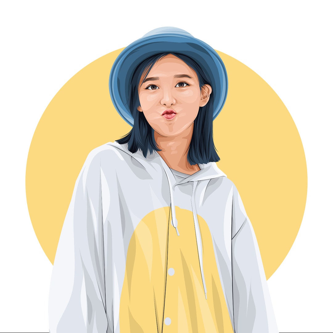 Custom Vector Cartoon & Illustration From Photo - Etsy