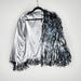 Silver & Glitter Tinsel Jacket - Etsy
