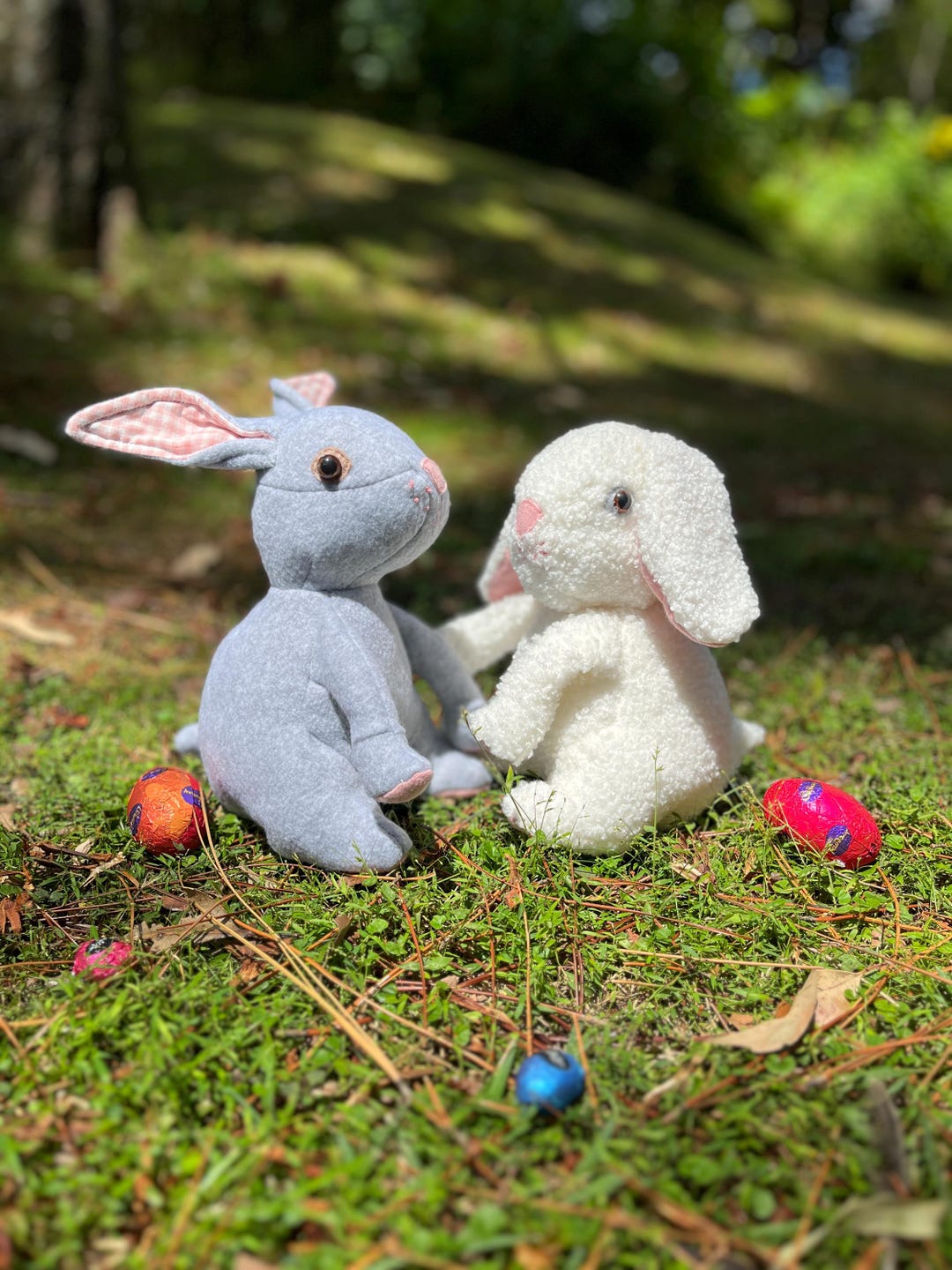 Baby Rabbit Stuffed Toy Digital Sewing Pattern, Soft Toy, Bunny Rabbit ...