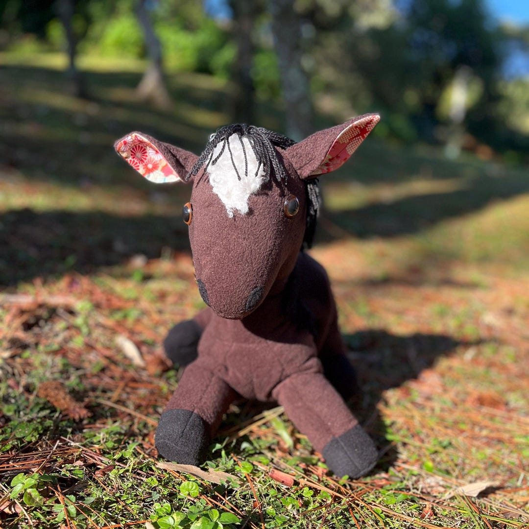 Pony Pyjama Case Sewing Pattern: Jilly Horse Soft Toy (digital Pattern ...