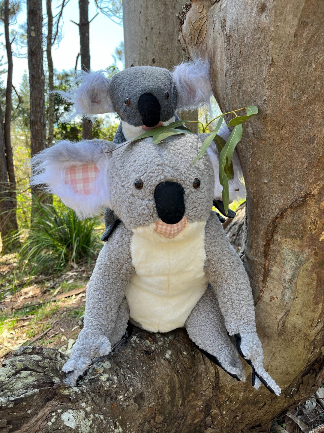 Koala Soft Toy, Download Printable Koala Sewing Pattern. Large Toy ...