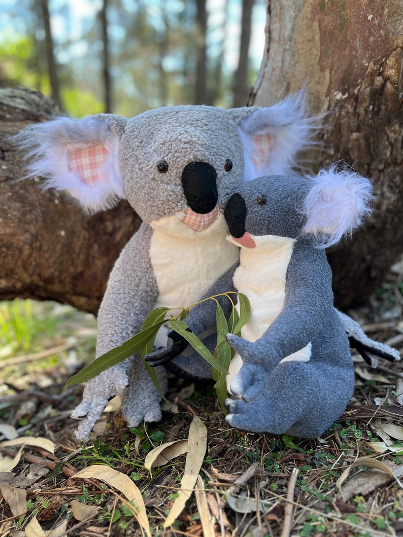 Koala Plush Sewing Pattern: Large Soft Toy (digital Pattern, Instant ...