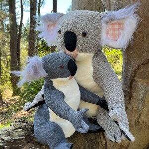 Koala Plush Sewing Pattern: Large Soft Toy (digital Pattern, Instant ...