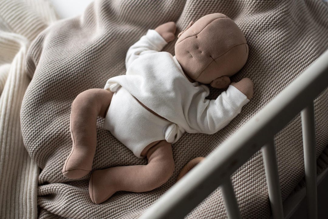 Weighted Waldorf Inspired Baby Doll With Clothes Life Size Newborn Doll ...