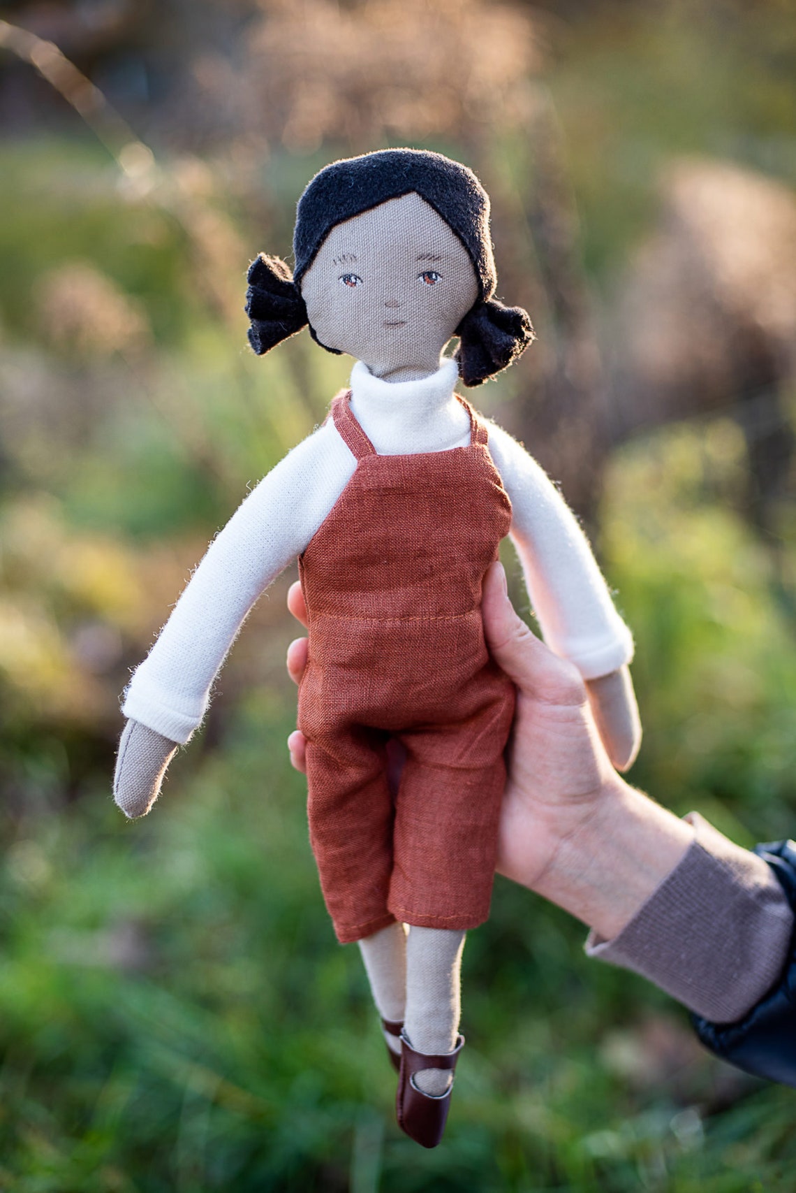 Soft Doll PDF Sewing Pattern Kit, Ragdoll Tutorial, DIY Doll With ...