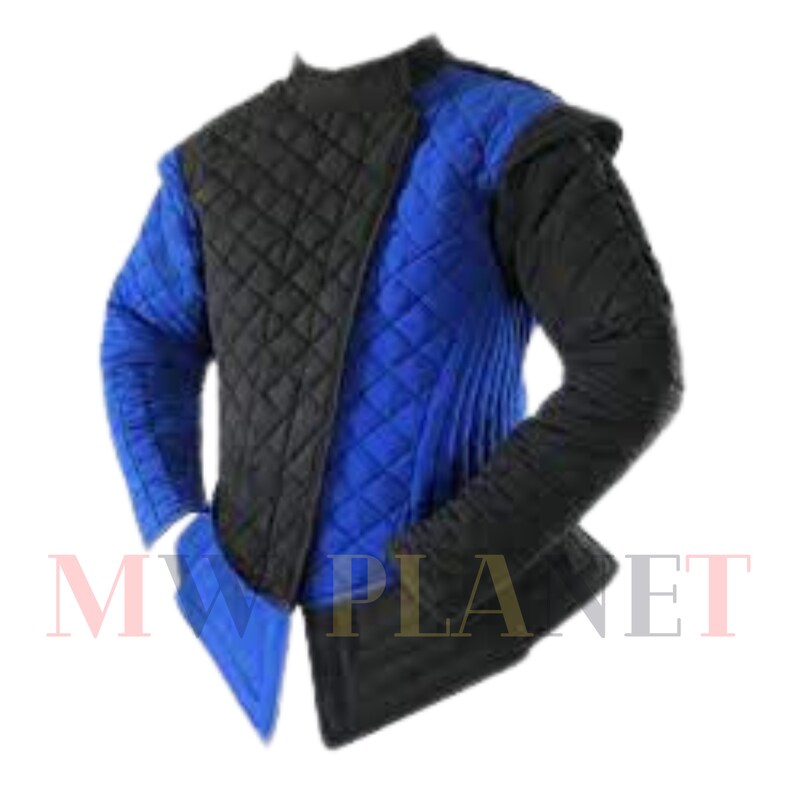 Medieval Arming Doublet Gambeson I Full Padded Thick Padded Cotton ...